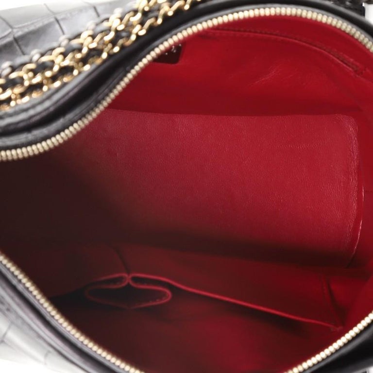Chanel Gabrielle Hobo Alligator Medium at 1stDibs