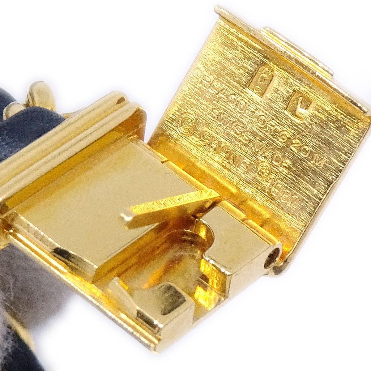 CHANEL Gold Premiere Black Lambskin Gold Chain Ladies Quartz Wrist ...