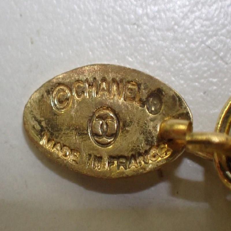 Chanel Gold-tone Metal CC Logo Cutout Sunburst Pendant Necklace at 1stDibs