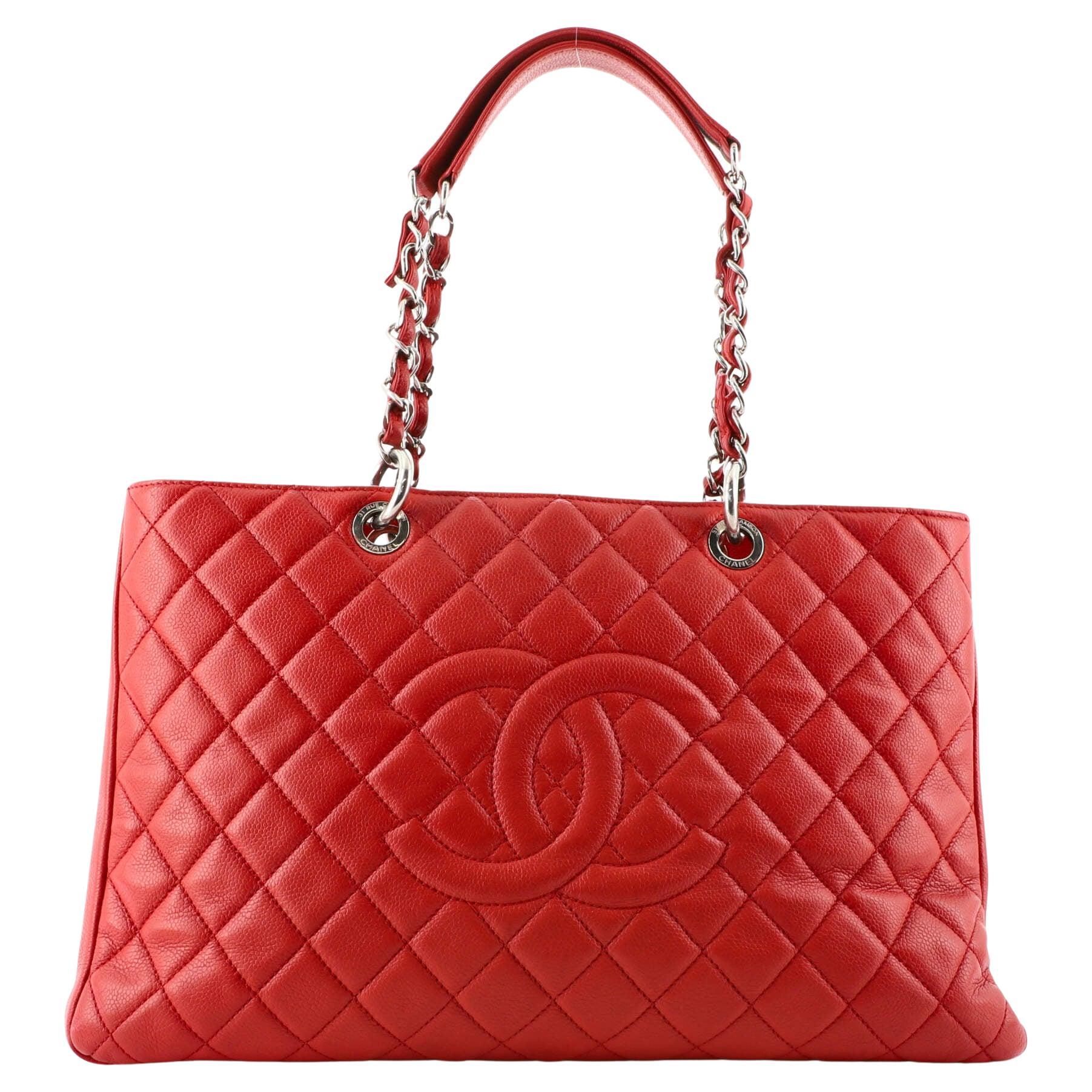 Chanel Coco Cabas Satin Large at 1stDibs
