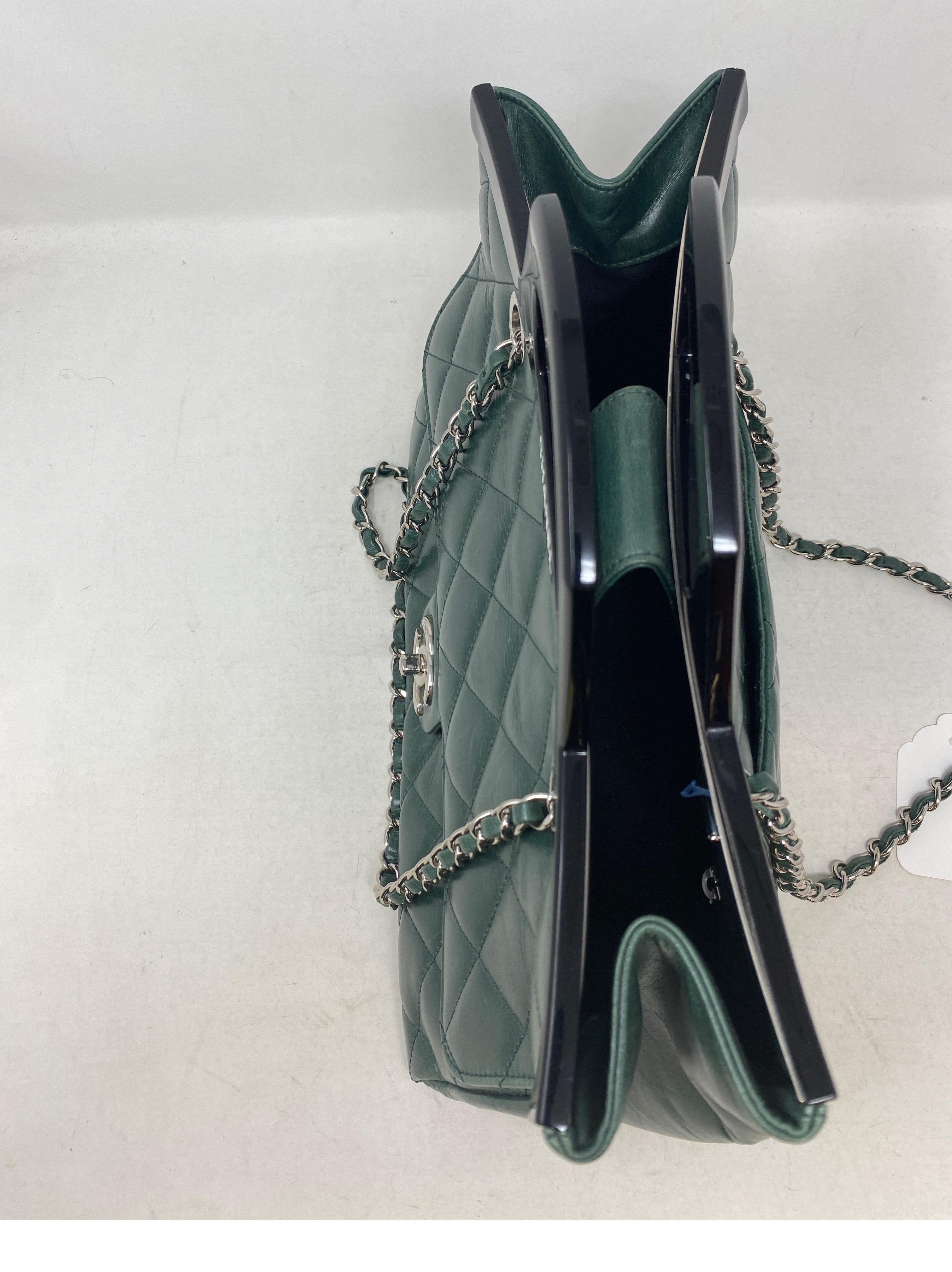 Chanel Green Bag For Sale at 1stDibs