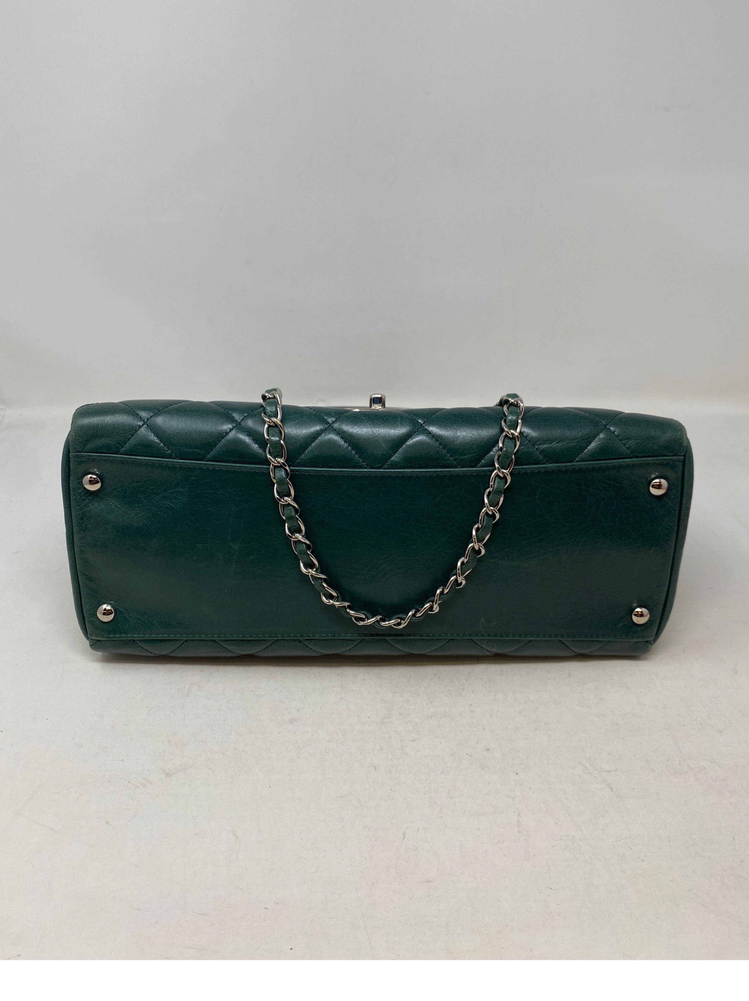 Chanel Green Bag For Sale at 1stDibs