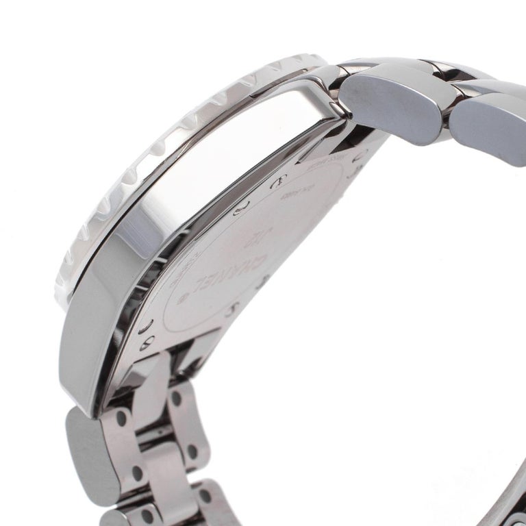 Chanel Grey Titanium Ceramic J12 H2978 Women's Wristwatch 33 mm For ...