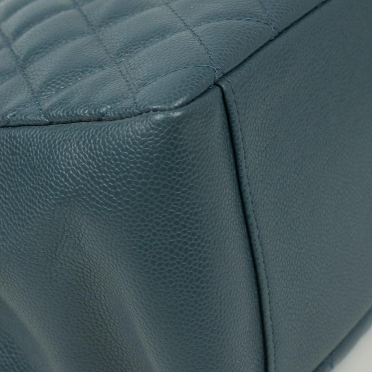 CHANEL, GST in blue leather at 1stDibs