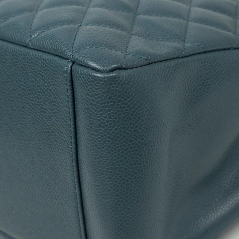 CHANEL, GST in blue leather at 1stDibs