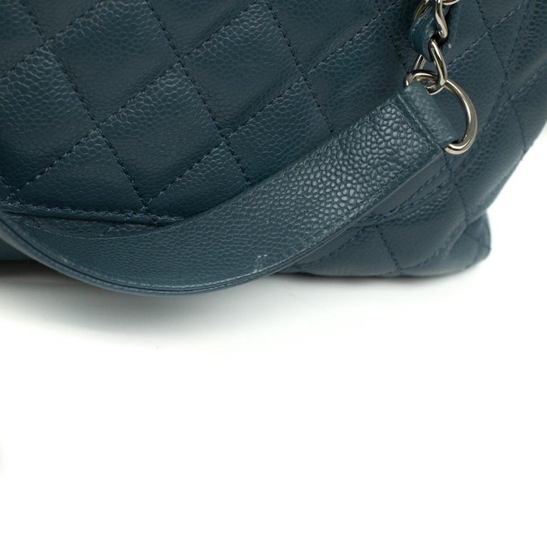 CHANEL, GST in blue leather at 1stDibs