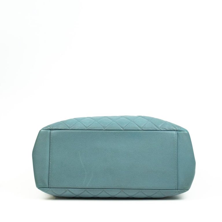 CHANEL, GST in blue leather at 1stDibs