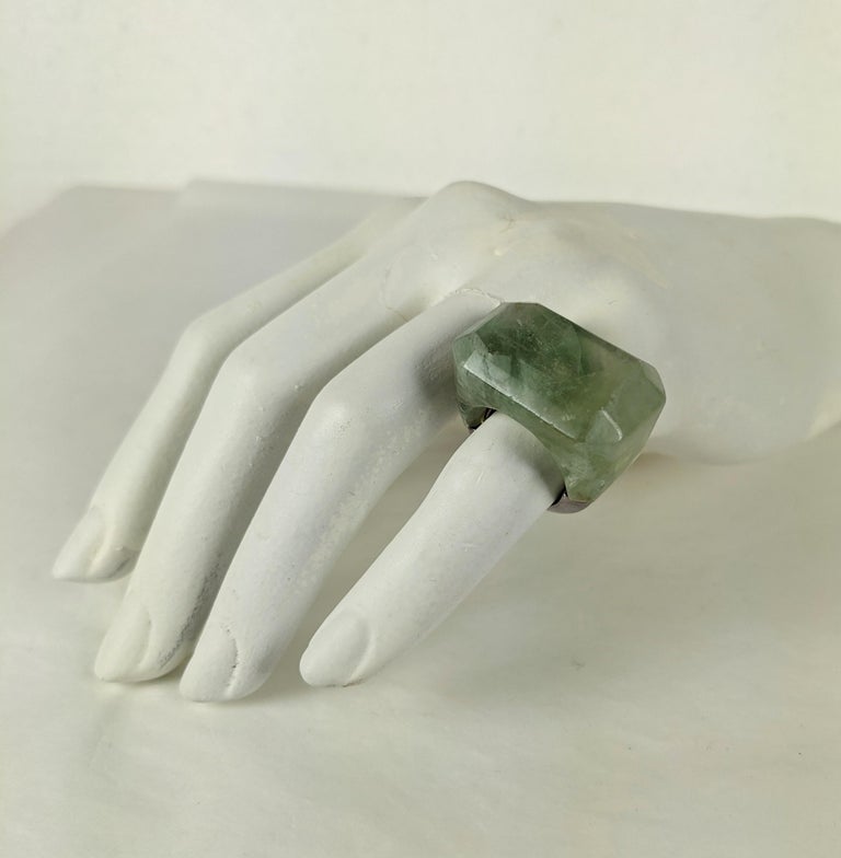 Chanel Haute Couture Runway Fluorite Ring. Spring/Summer 2000 For Sale ...