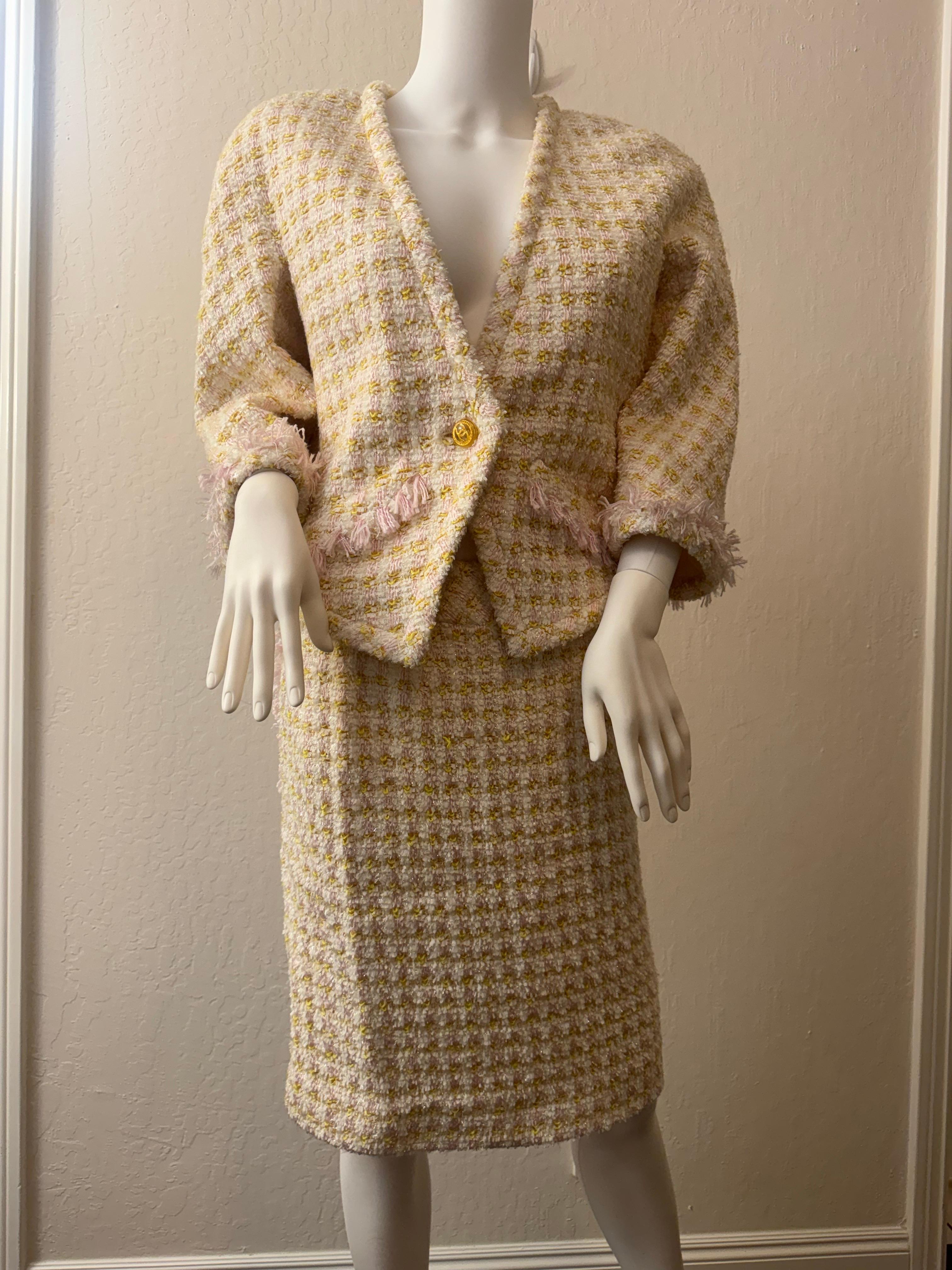 Chanel Iconic 1992 Tweed Setup at 1stDibs