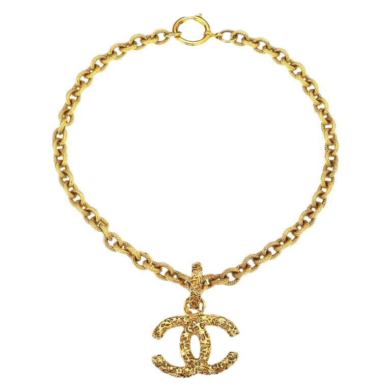 Chanel Iconic CC Necklace For Sale at 1stDibs