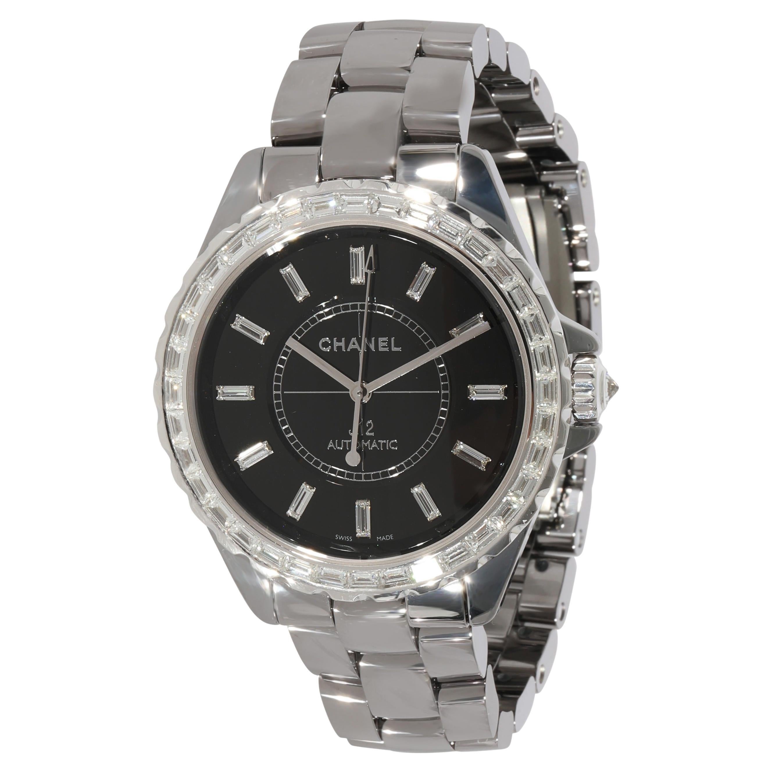 Chanel J-12 Chromatic H3155 Unisex Watch in Ceramic / Titanium For Sale ...