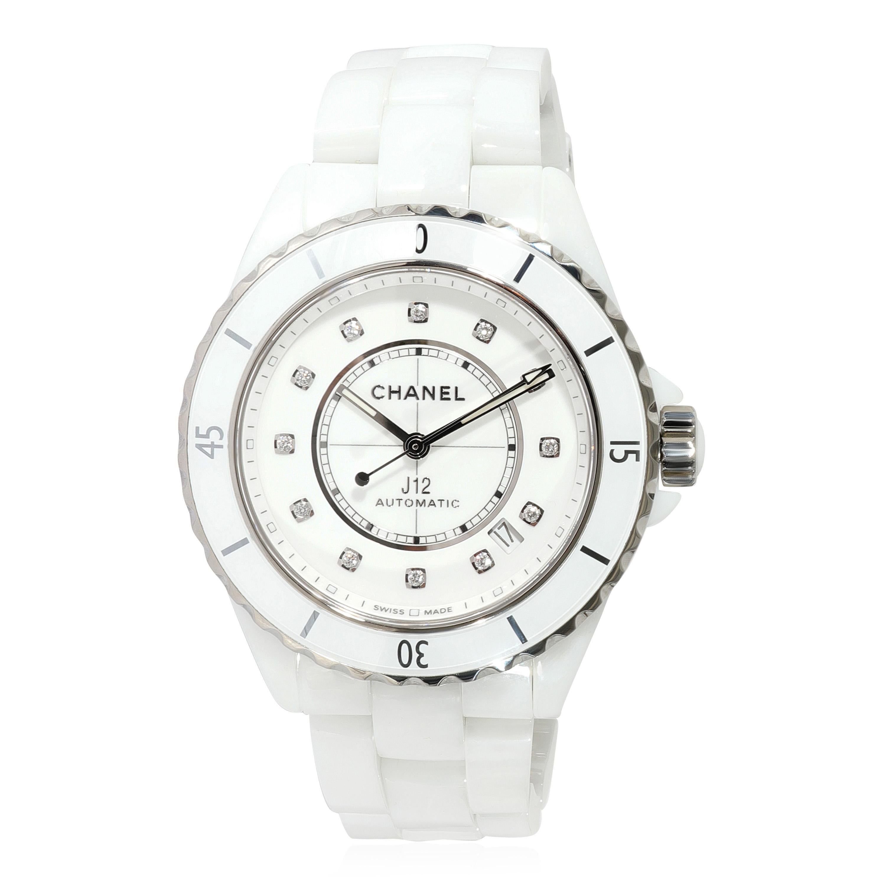 Chanel J-12 H5705 Unisex Watch in Ceramic For Sale at 1stDibs