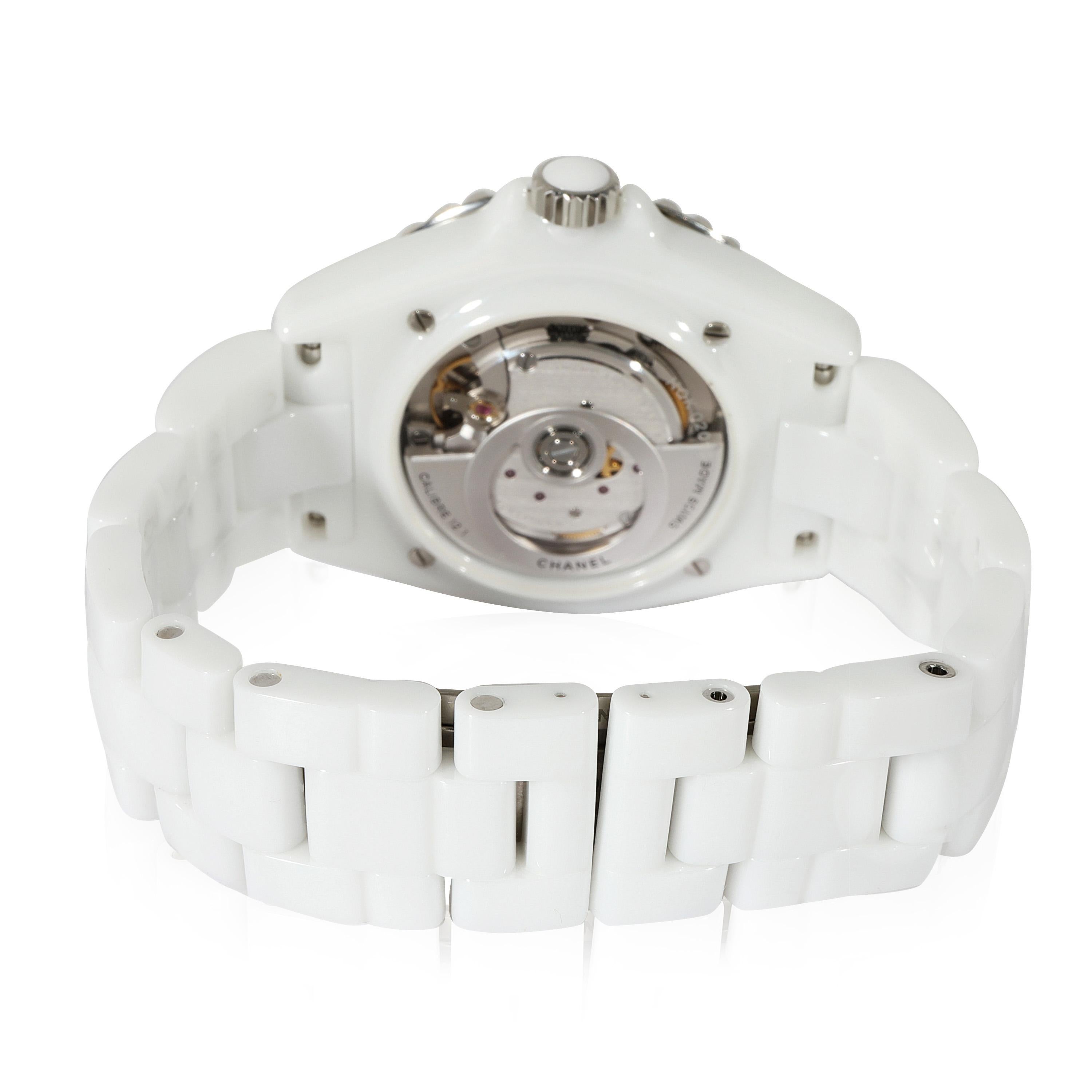 Chanel J-12 H5705 Unisex Watch in Ceramic For Sale at 1stDibs