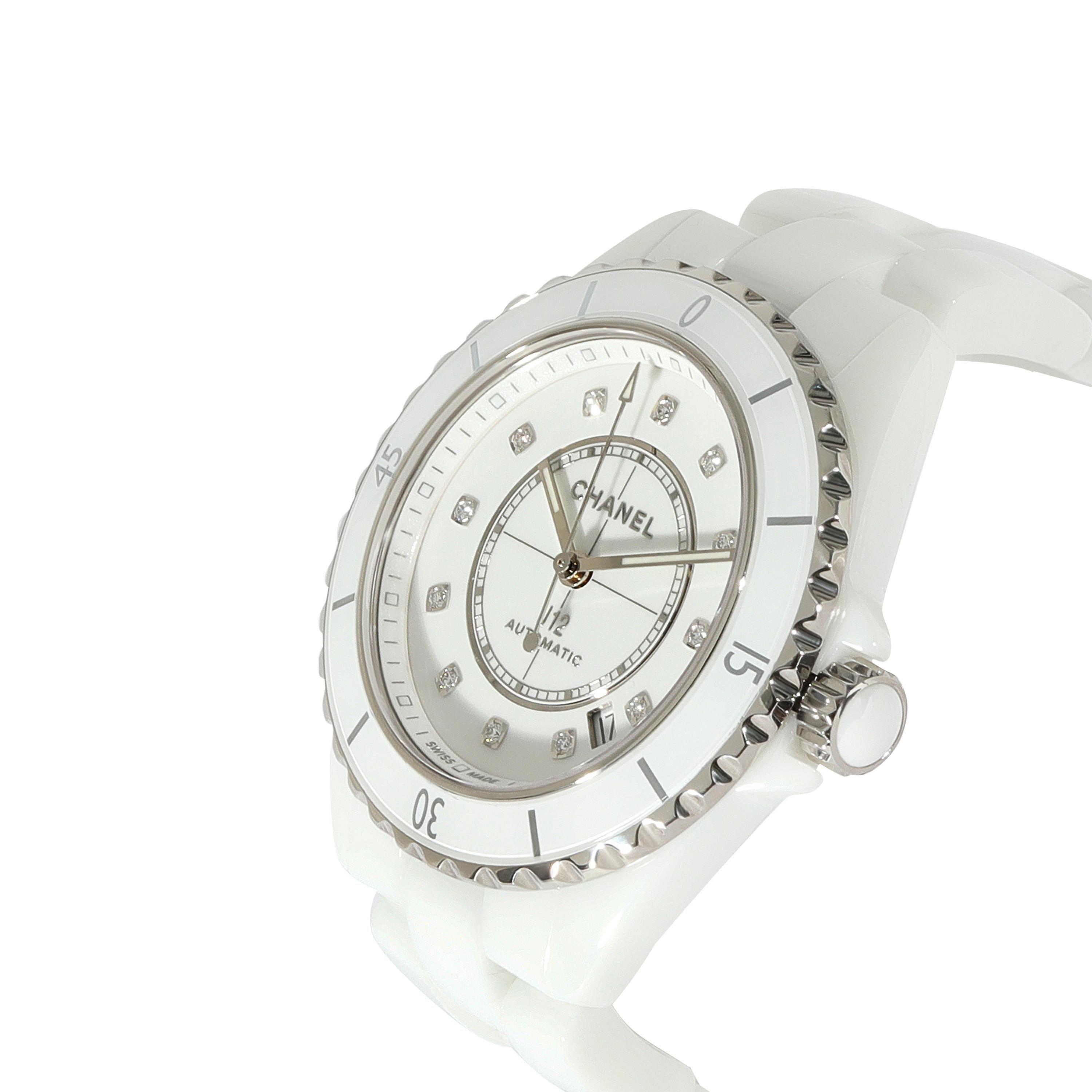 Chanel J-12 H5705 Unisex Watch in Ceramic For Sale at 1stDibs