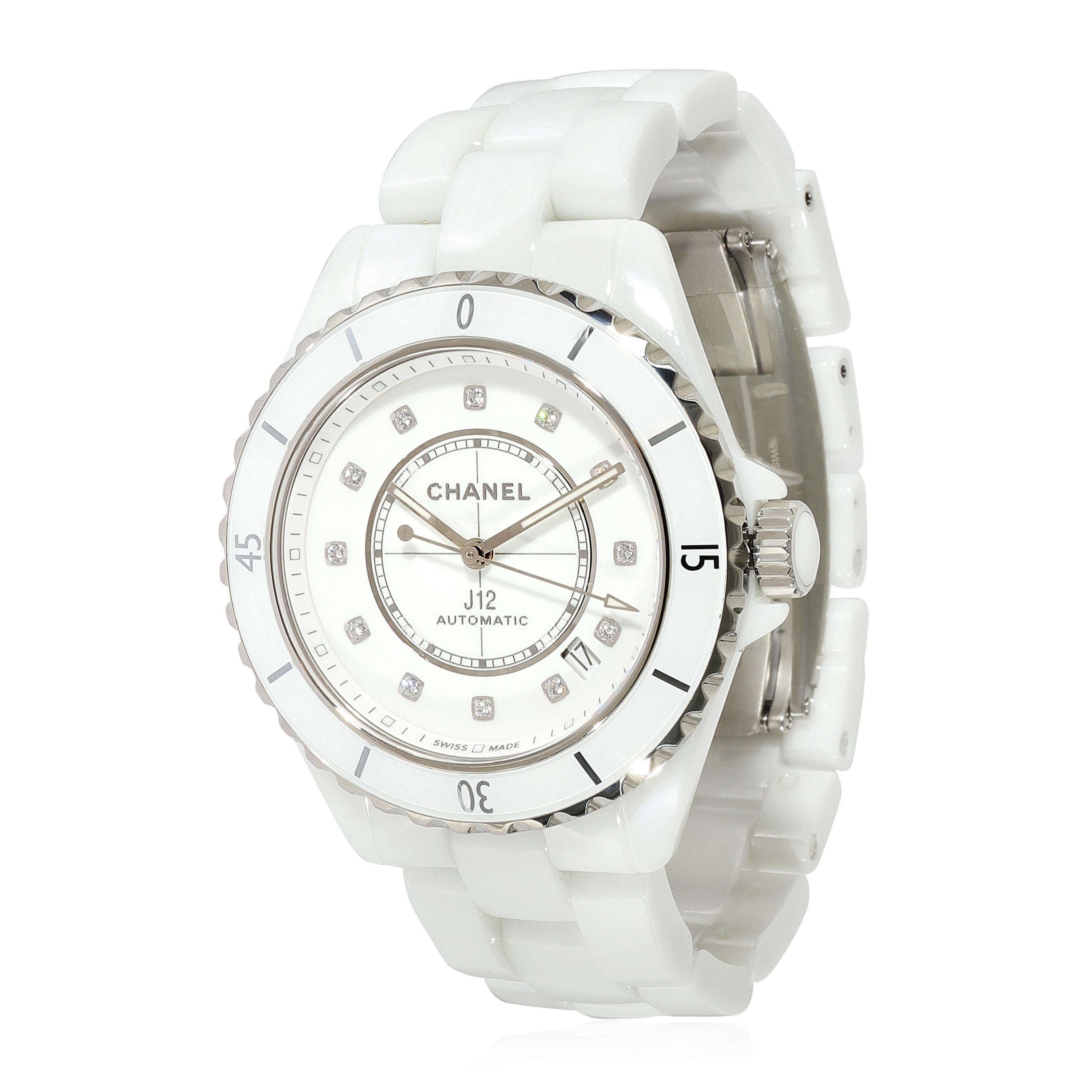 Chanel J-12 H5705 Unisex Watch in Ceramic For Sale at 1stDibs