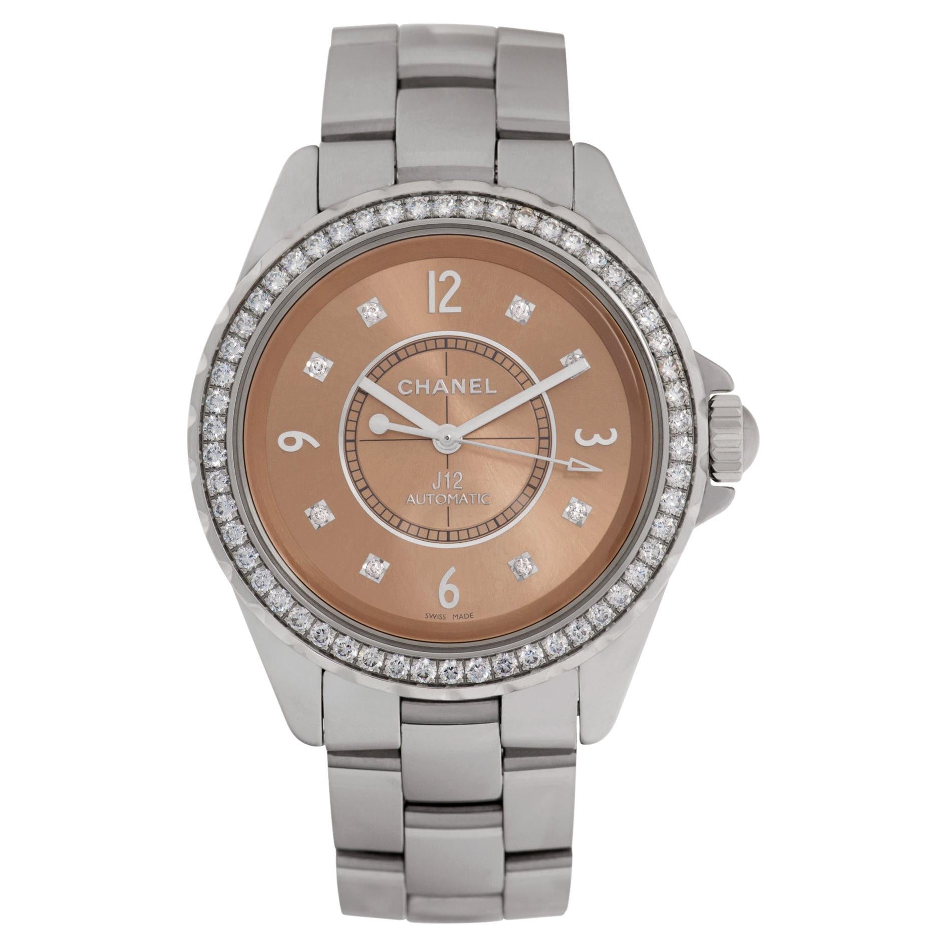 Chanel Woven Chain Mademoiselle 18K Watch at 1stDibs
