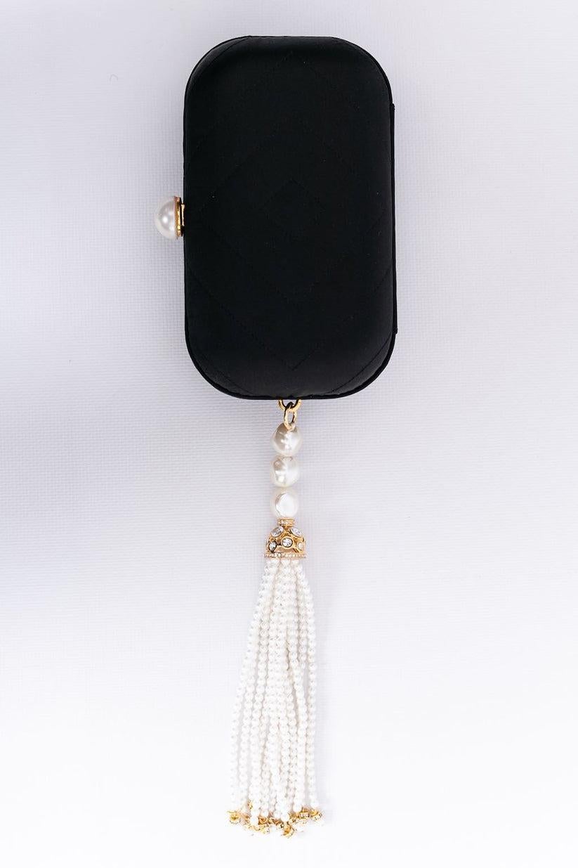 Chanel Jewel Bag in Satin For Sale at 1stDibs