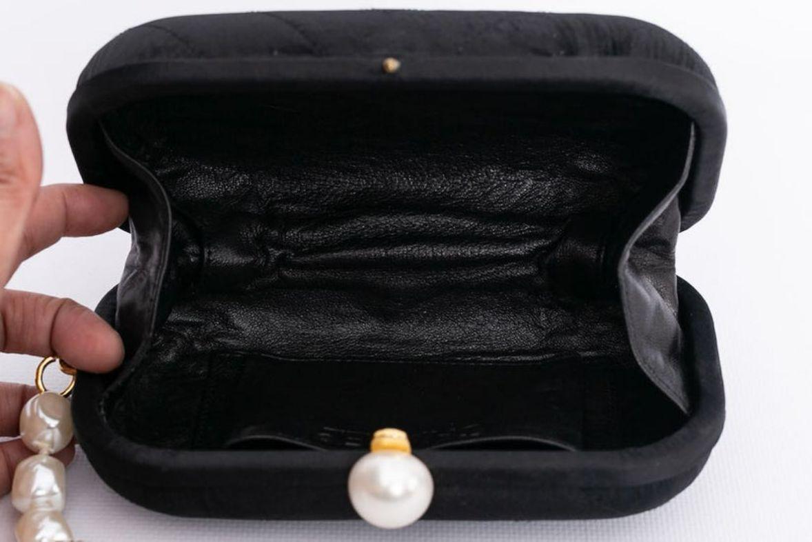 Chanel Jewel Bag in Satin For Sale at 1stDibs