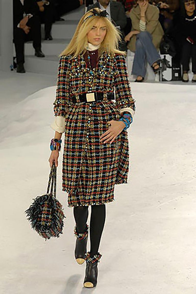 Chanel Jewel Embellished Runway Jacket For Sale at 1stDibs