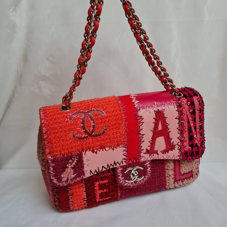 Chanel Jumbo Patchwork Flap Bag at 1stDibs