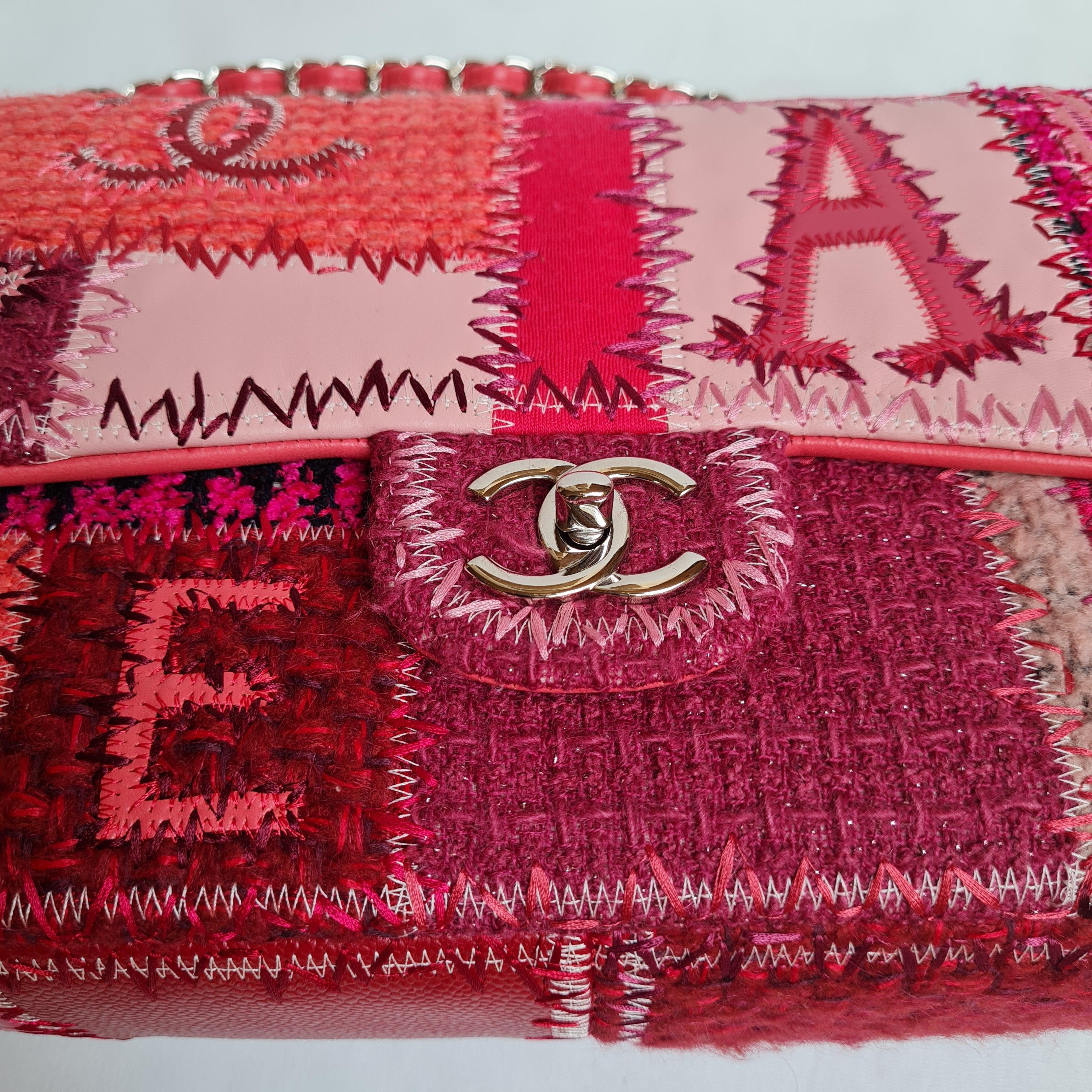 Chanel Jumbo Patchwork Flap Bag at 1stDibs | chanel patchwork bag, chanel patchwork jumbo flap ...