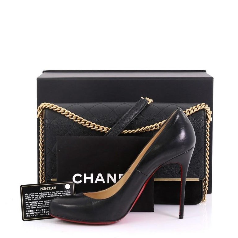 Chanel Lady Coco Flap Bag Quilted Caviar and Suede Medium at 1stDibs ...