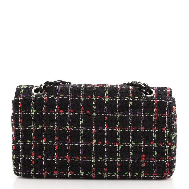 Chanel Ladybug Flap Bag Tweed Medium at 1stDibs