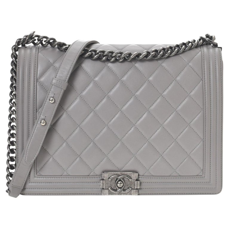 Chanel Large Boy Bag For Sale at 1stDibs