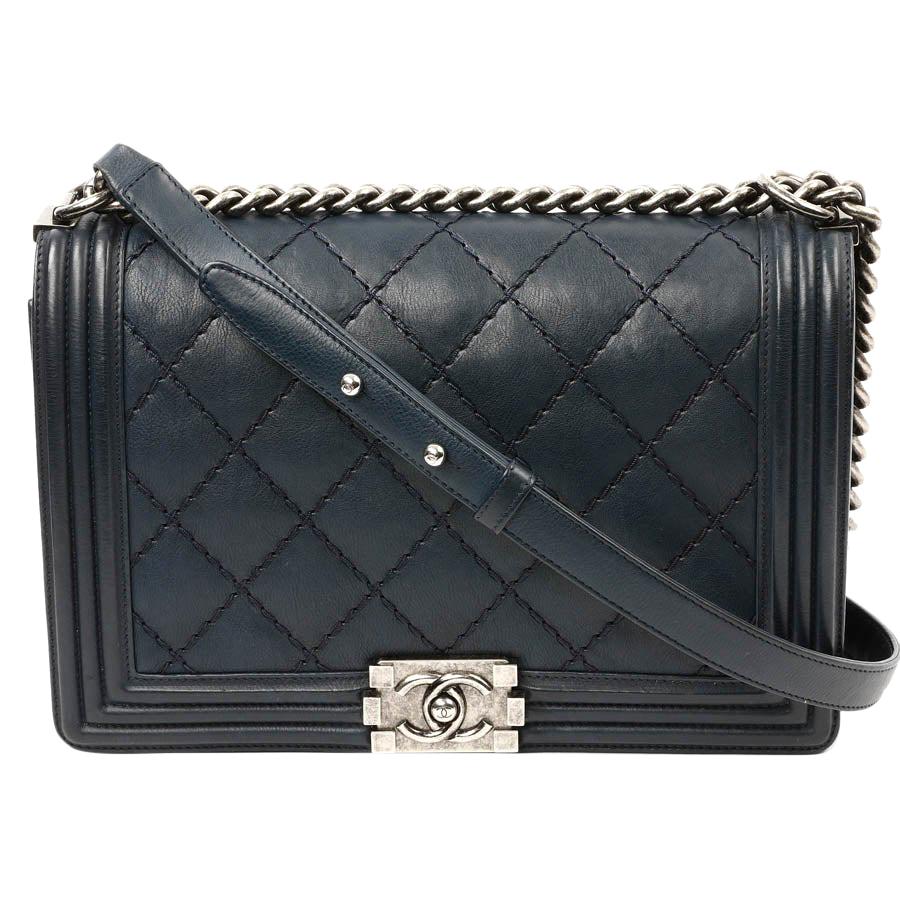 CHANEL Large Boy Quilted Leather Bag at 1stDibs