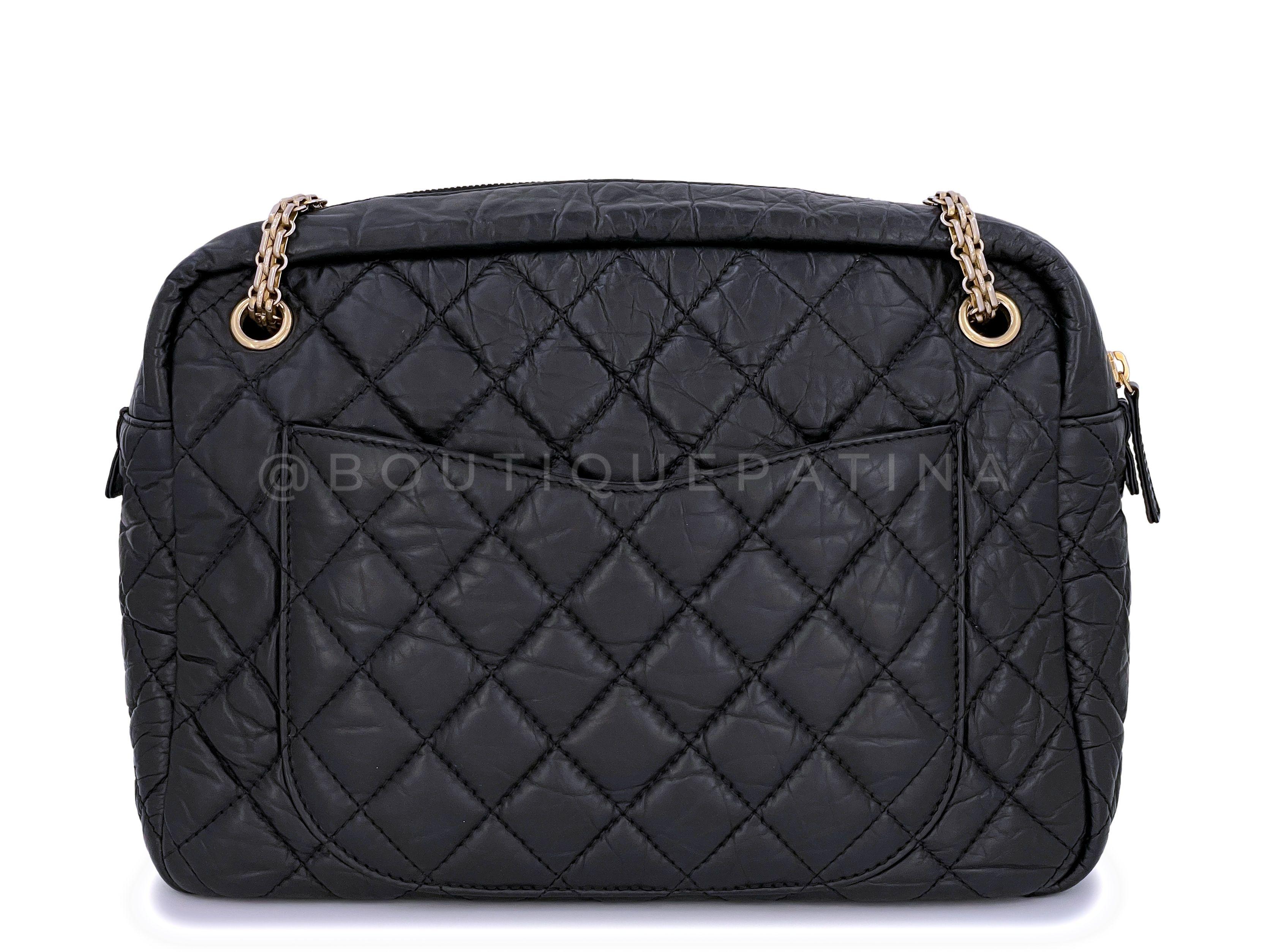 Chanel Large Jumbo Classic Reissue Camera Case Bag GHW 64865 For Sale ...