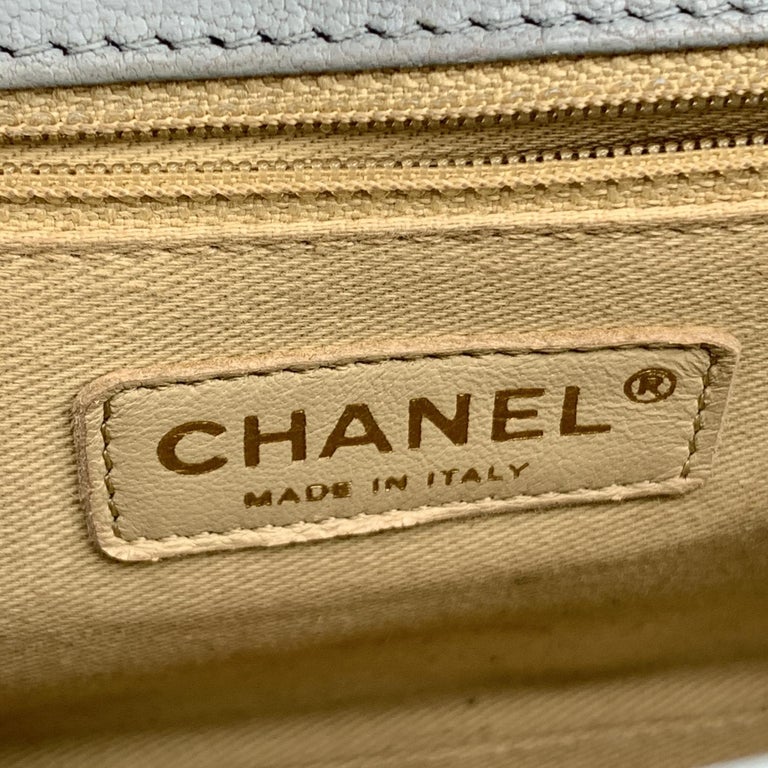Chanel Light Blue Quilted Leather Trendy Reissue Shoulder Bag For Sale ...