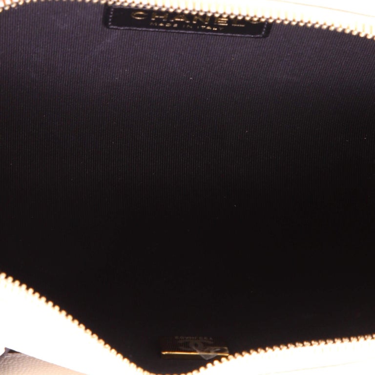 Chanel Like a Wallet Flap Bag Quilted Caviar Mini at 1stDibs