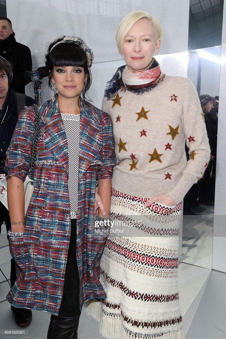 Chanel Lilly Allen Style Trench Coat For Sale at 1stDibs