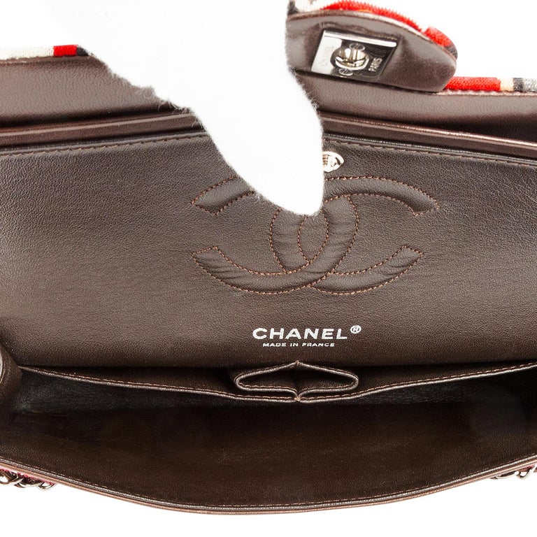 Chanel Limited Edition 2006 Cambon Patchwork Double Flap Bag For Sale ...