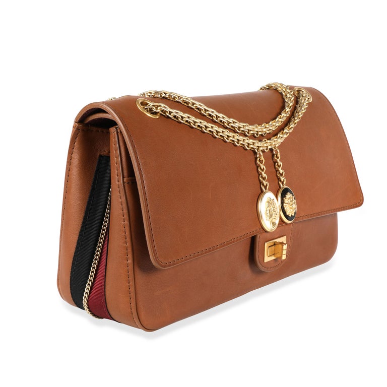 Chanel Limited Edition Brown Soft Leather Reissue 226 Bag For Sale at ...