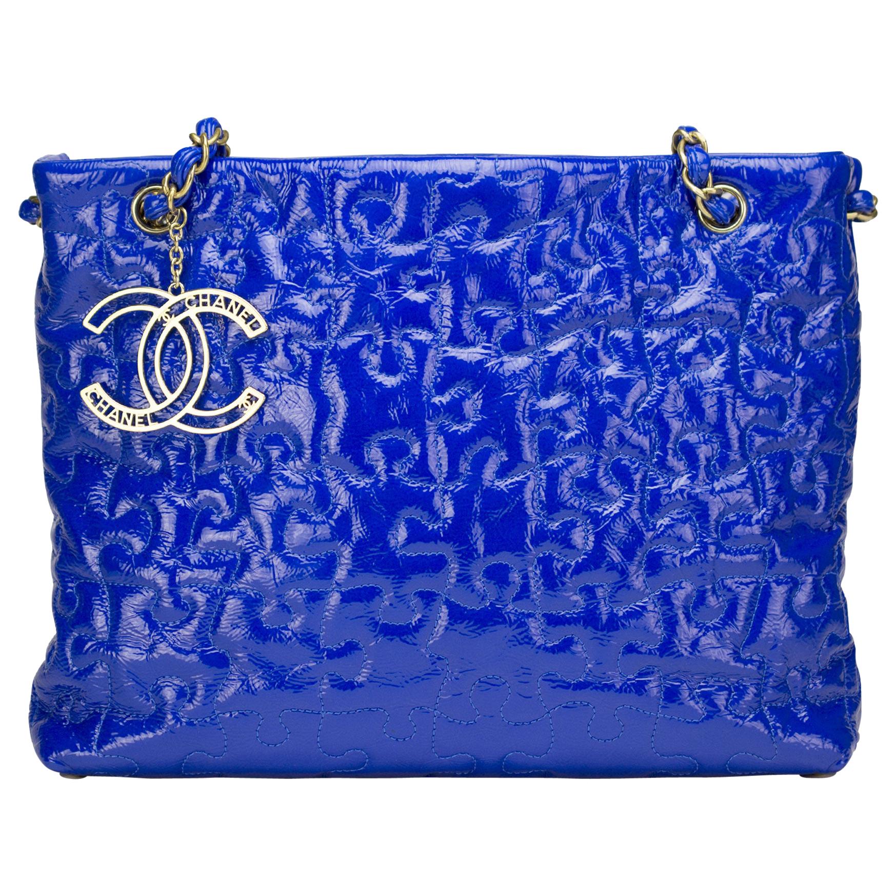 Chanel Light Blue New Travel Line MM Tote For Sale at 1stDibs | chanel ...