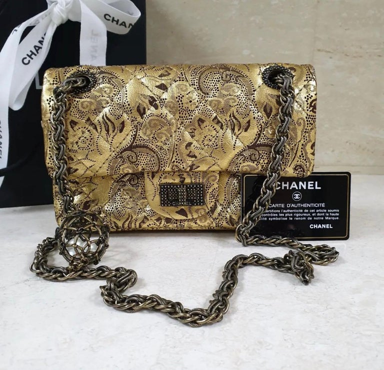 CHANEL Limited Edition Paris Moscow FABERGE EGG Flap Handbag For Sale ...