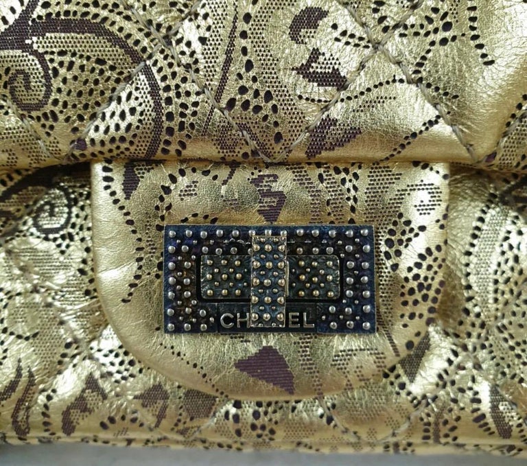 CHANEL Limited Edition Paris Moscow FABERGE EGG Flap Handbag For Sale ...
