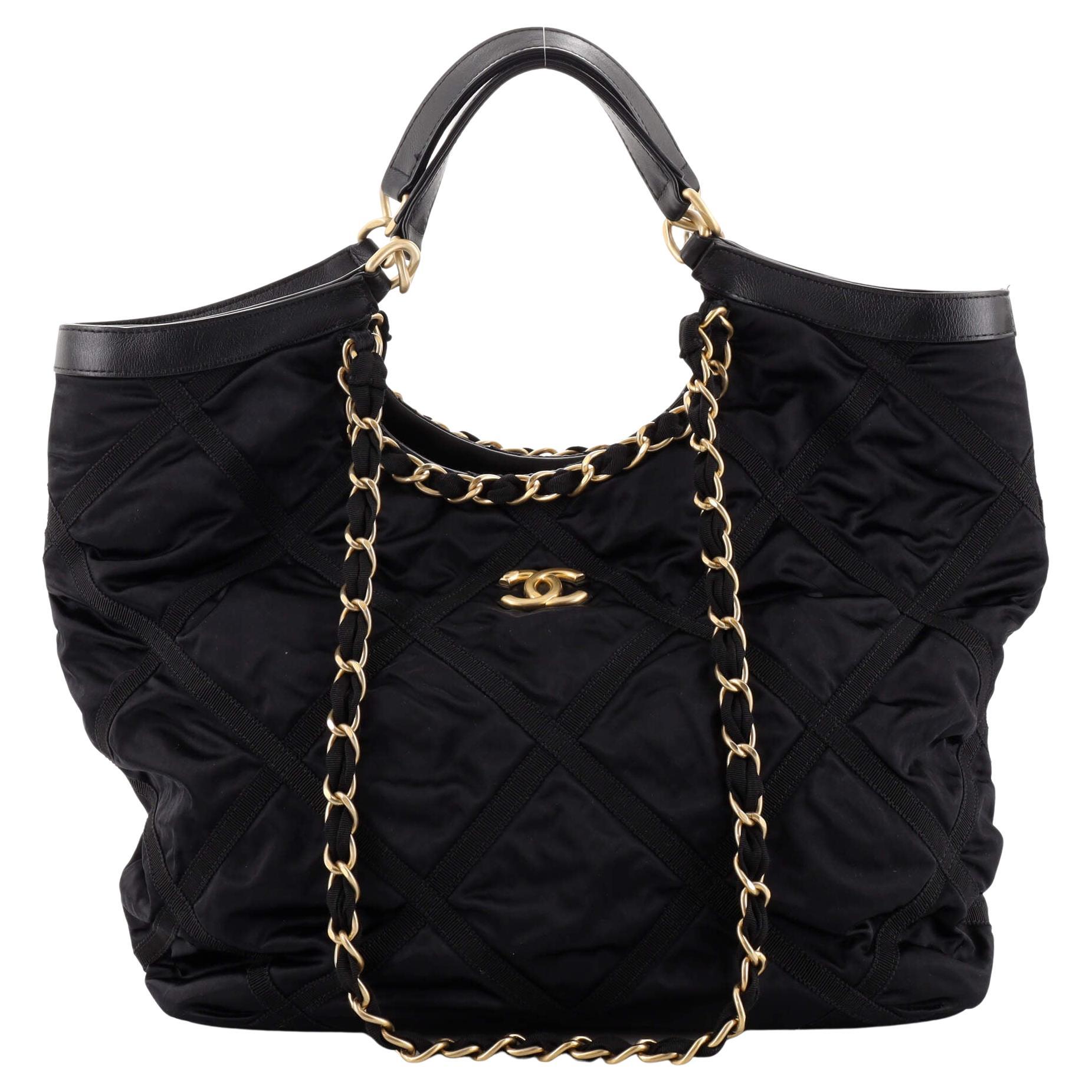 Chanel Spiral Sea Hit Tote Quilted Iridescent Calfskin Large at 1stDibs ...