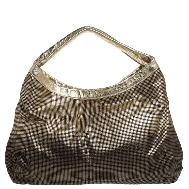 Chanel Metallic Ombre Leather Hollywood CC Hobo at 1stDibs