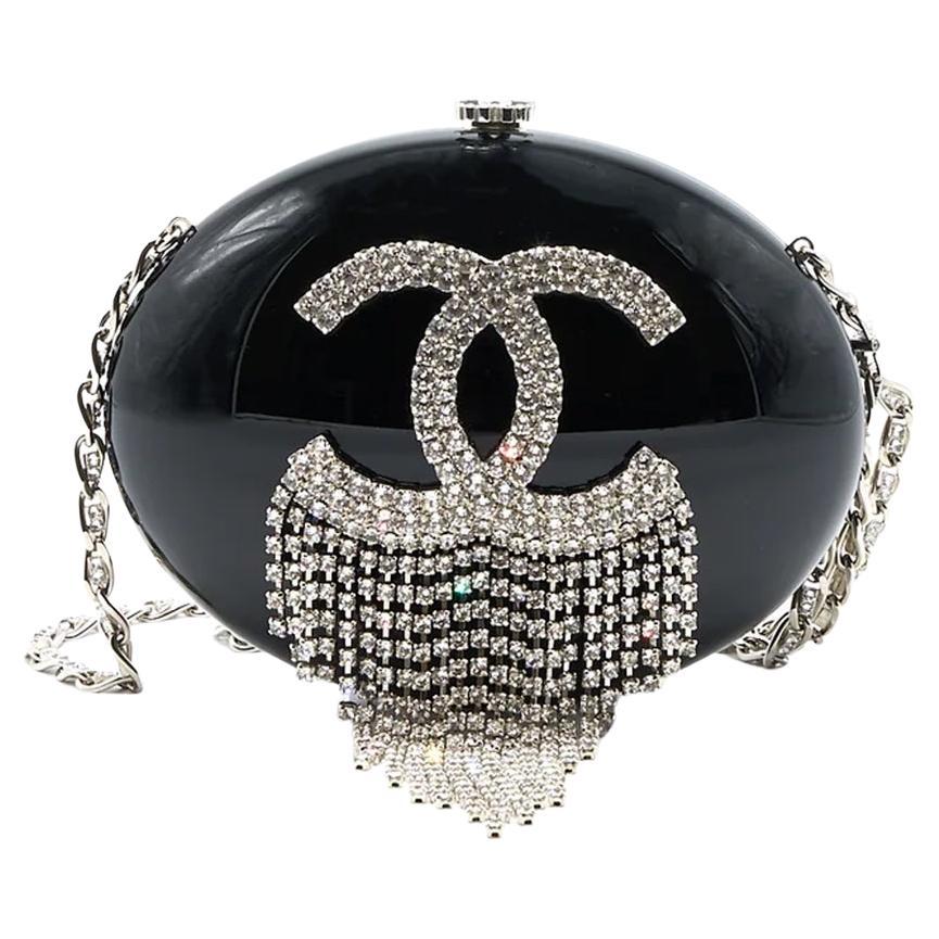 Chanel Minaudière Limited Edition Coco Space Rocket Silver-Tone ...