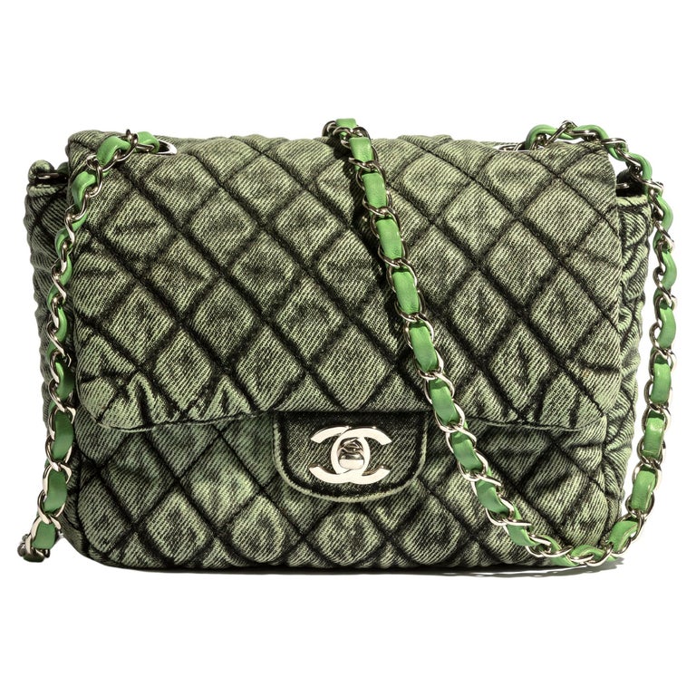 Chanel Mini Flap Bag Denimpression 20C For Sale at 1stDibs