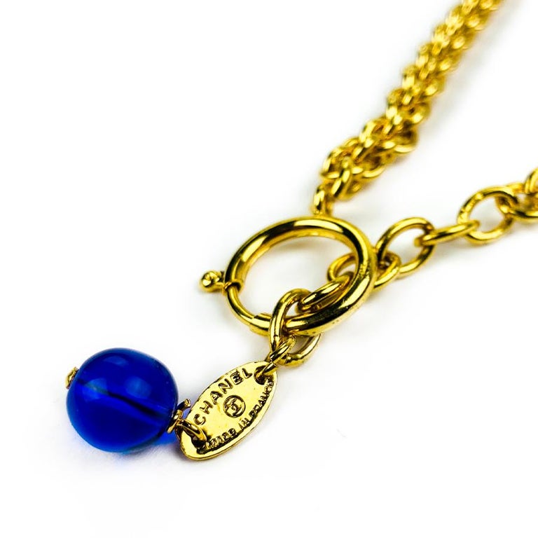 CHANEL Molten Glass Breastplate For Sale at 1stDibs