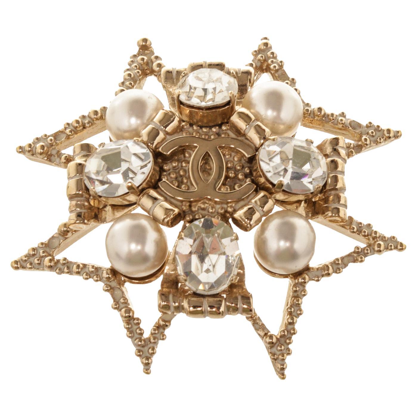 Vintage Chanel Multi-Color Gripoix Poured Glass Baroque Pearl Drop ...