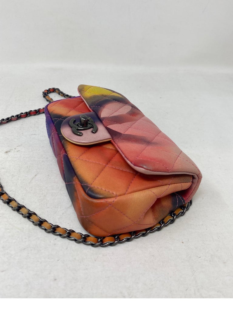 Chanel Multi-Color Flower Power Mini Bag For Sale at 1stDibs