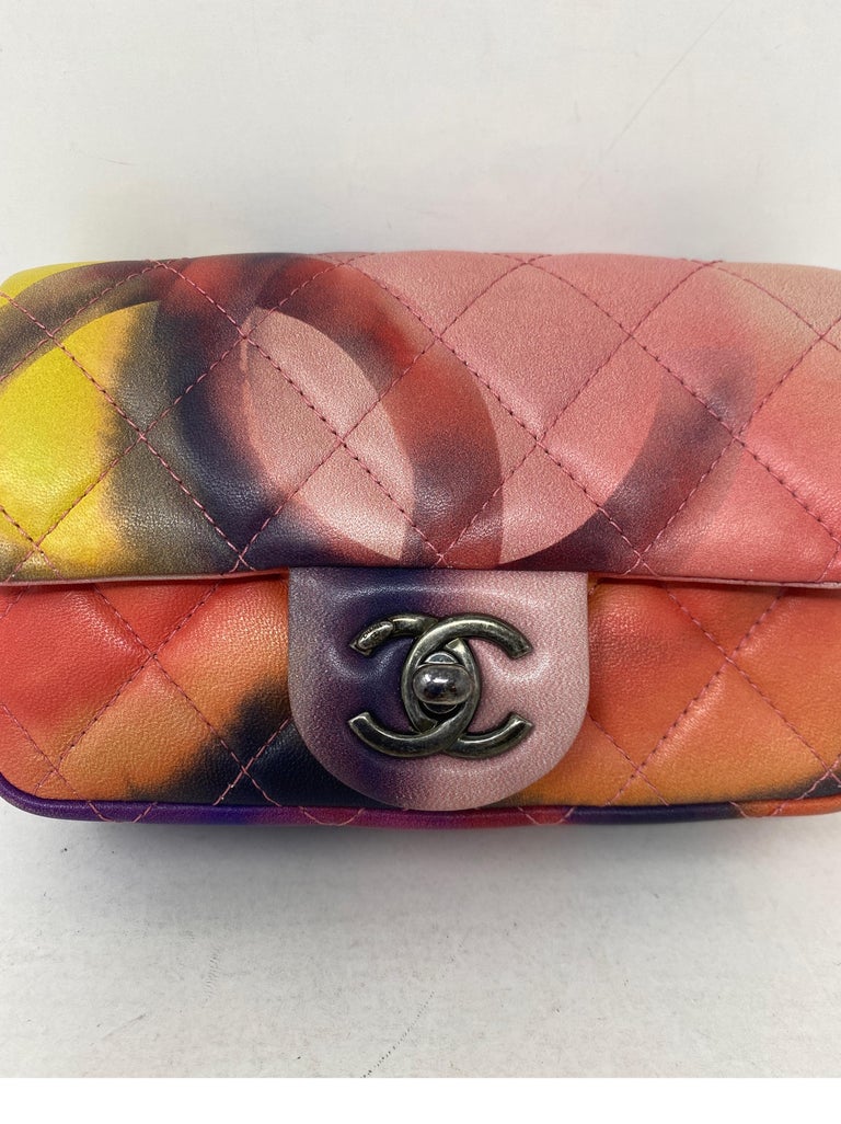 Chanel Multi-Color Flower Power Mini Bag For Sale at 1stDibs