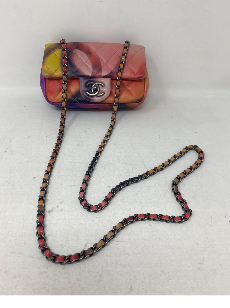 Chanel Multi-Color Flower Power Mini Bag For Sale at 1stDibs