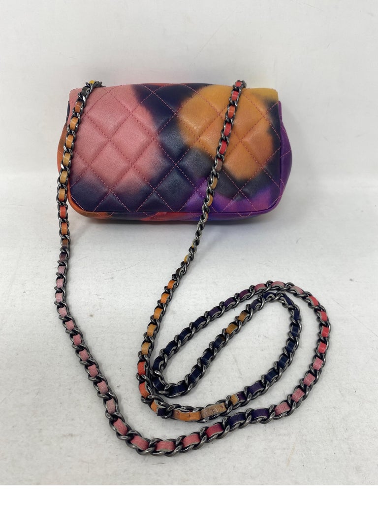 Chanel Multi-Color Flower Power Mini Bag For Sale at 1stDibs