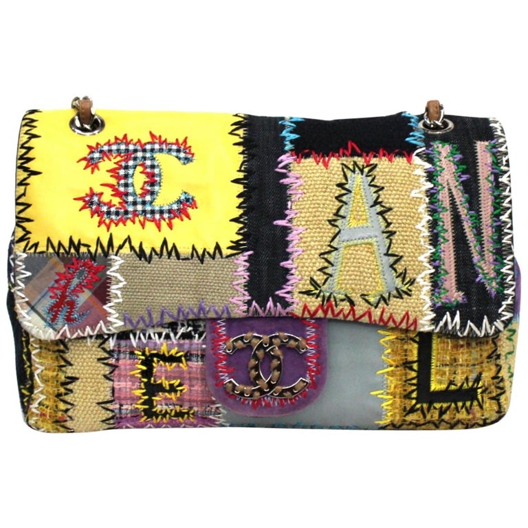 Chanel Multicolor Patchwork Bag at 1stDibs | chanel patchwork bag ...