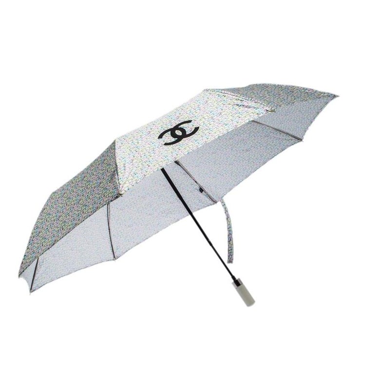 Chanel Multicolor Printed Umbrella at 1stDibs